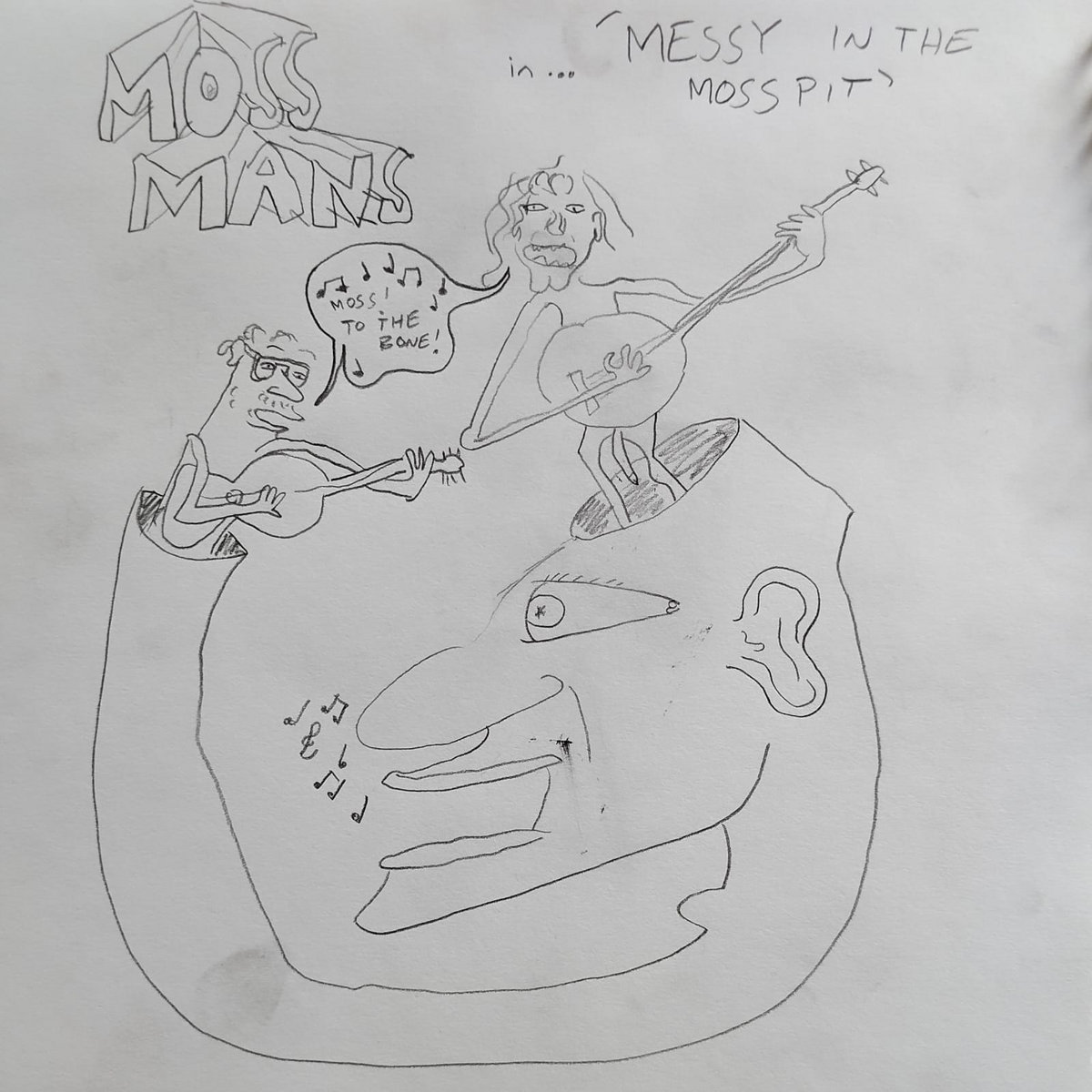 Messy in the moss pit | Moss mans