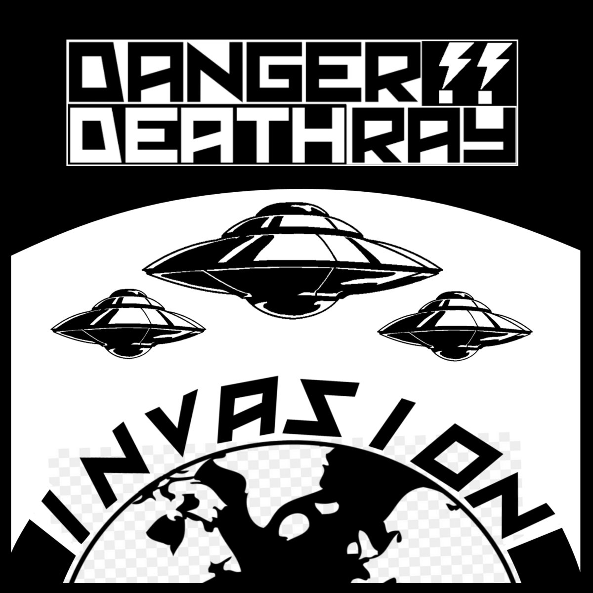 Danger!! Death Ray - Invasion | kafadan kontak