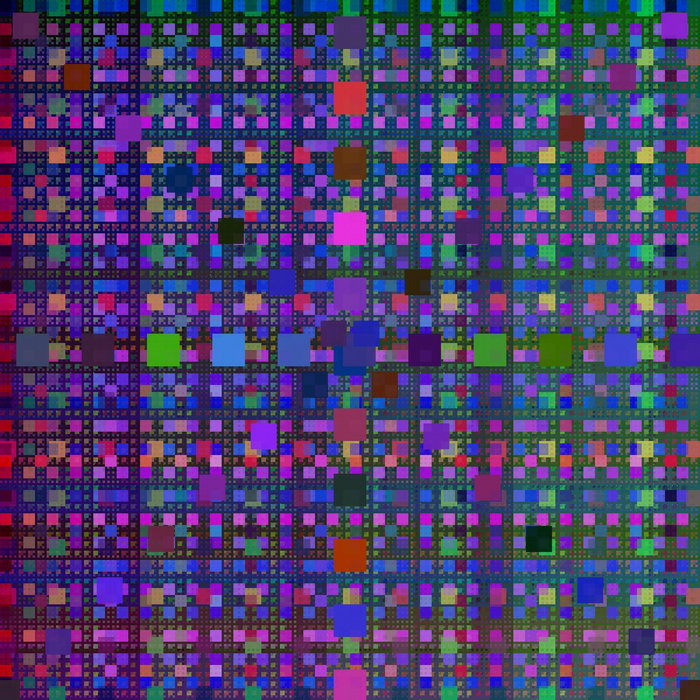 Prismatic Tiles | Concentric Waves