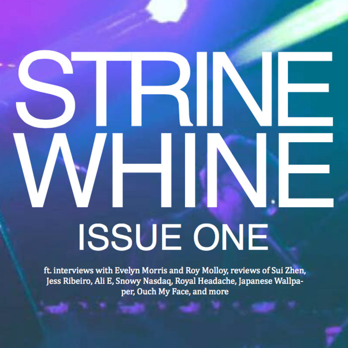STRINE WHINE: ISSUE 01 | STRINE WHINE