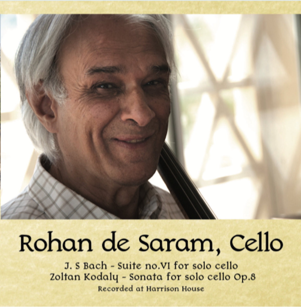 Rohan De Saram, Cello | Rohan de Saram