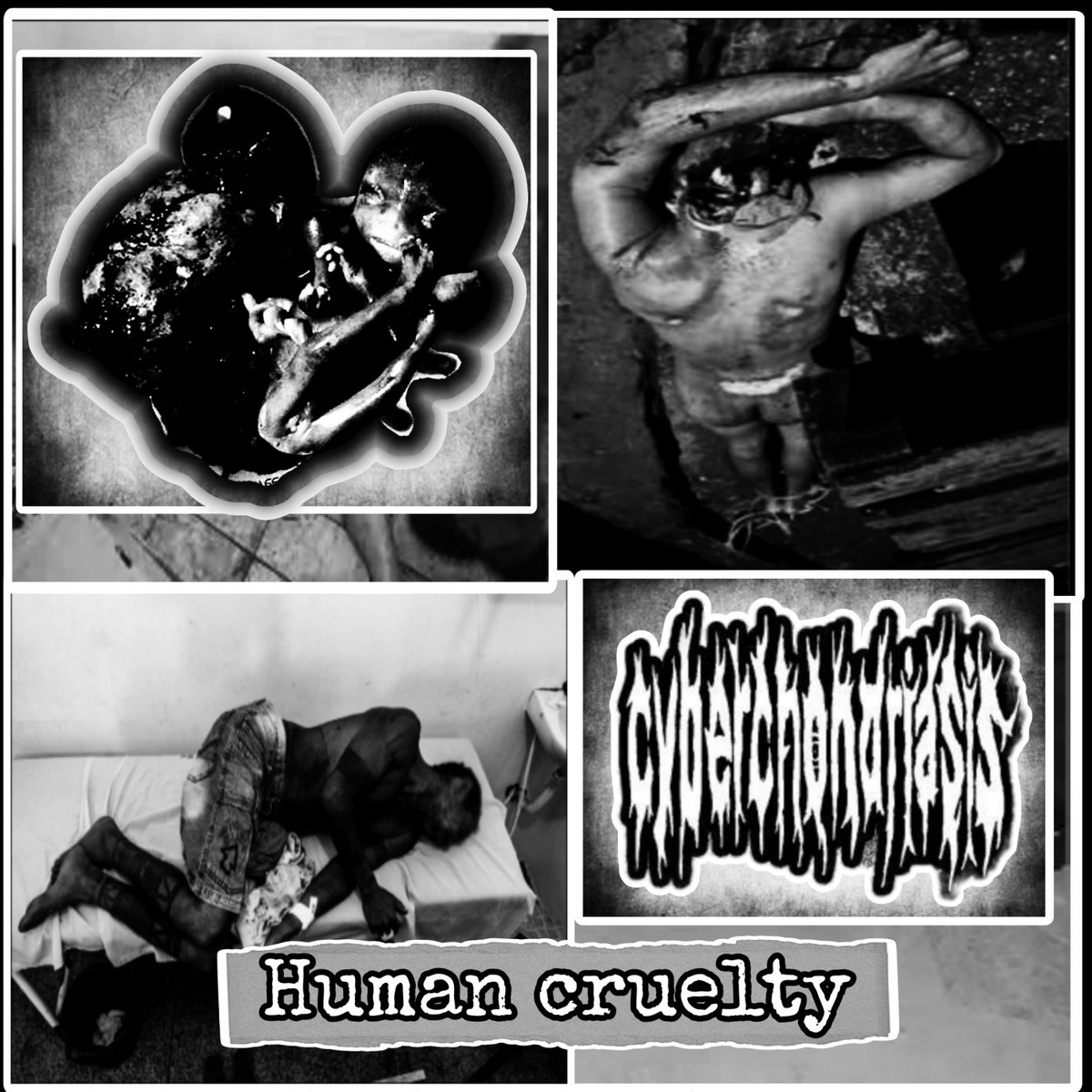 Human cruelty [Split with Cyberchondriasis] | Resto de vomito