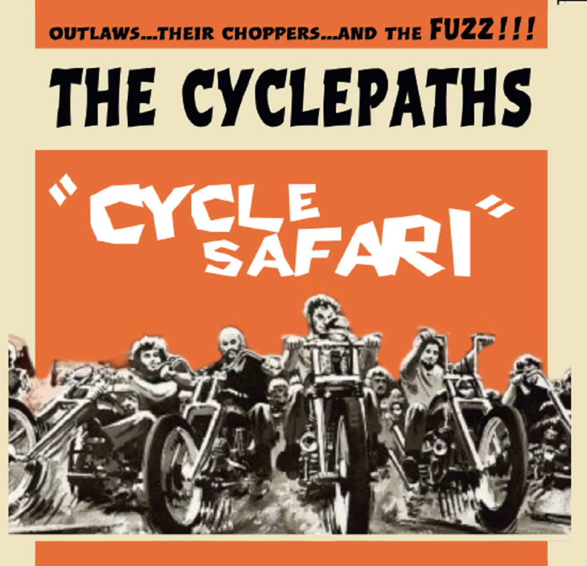 Cycle Safari (CD/digital, 2025) - SC055 | The Cyclepaths | Surf Cookie records