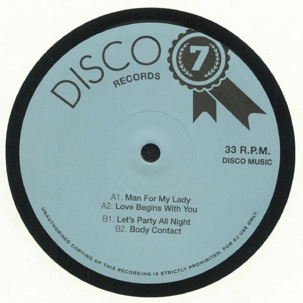 Disco Records #7 | Disco Records - Various artist | Deep Cuts