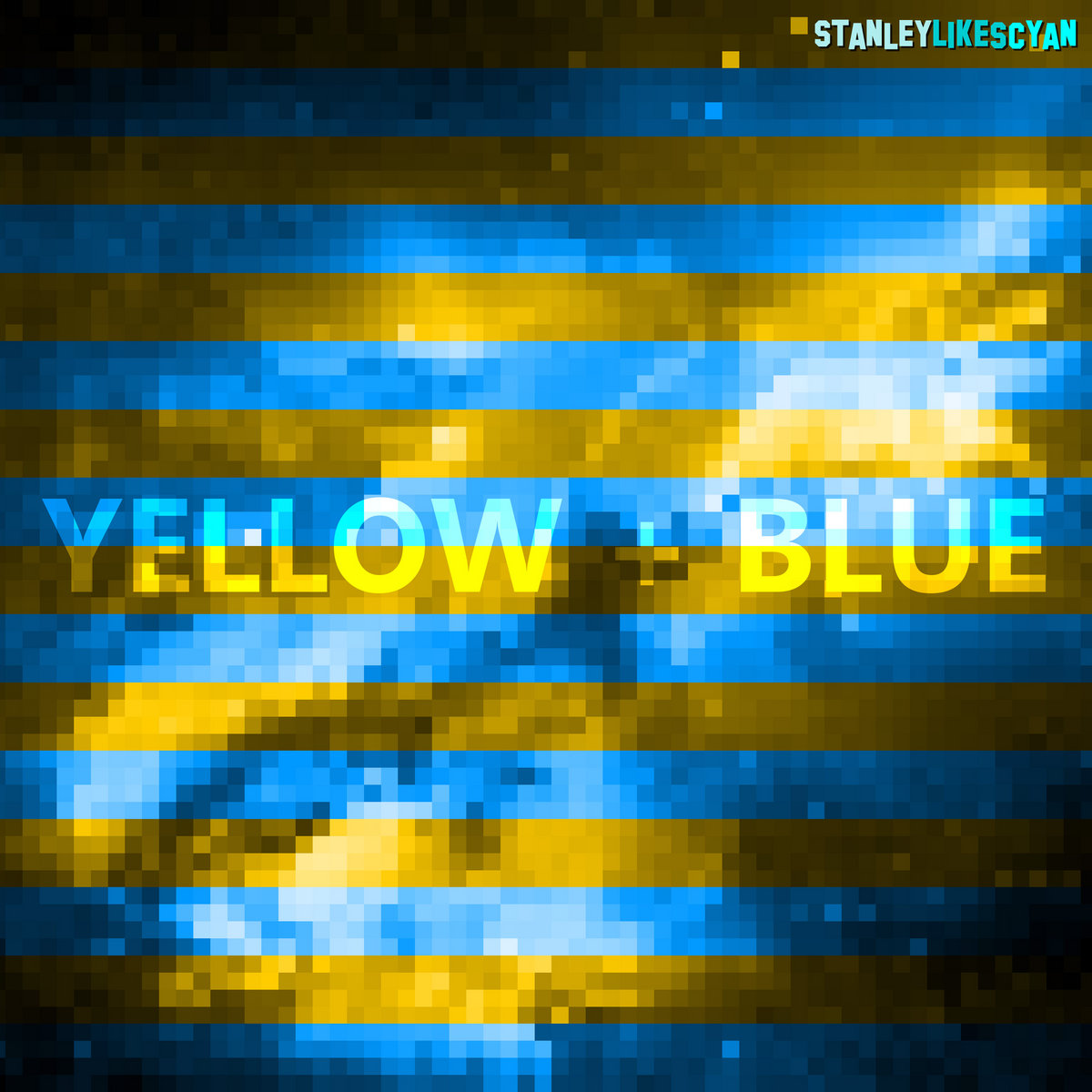 Yellow + Blue | Stanley Likes Cyan
