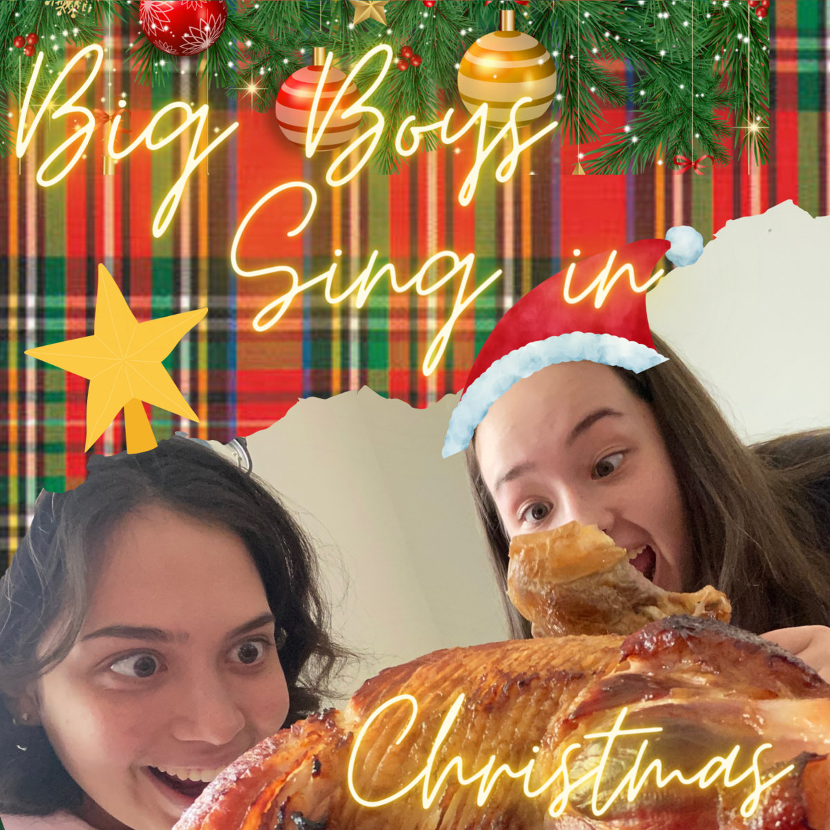 All I Want for Christmas Is You | Big Boys Sing in Cursive