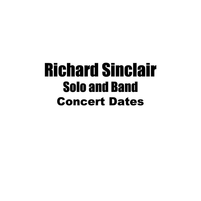 Solo and Band Concerts | Richard Sinclair