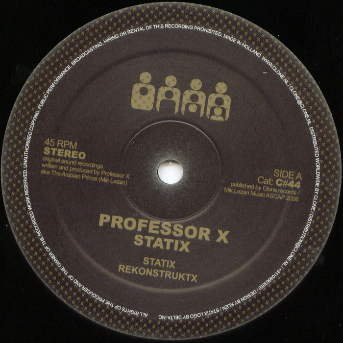 StatiX | Professor X | Clone Records