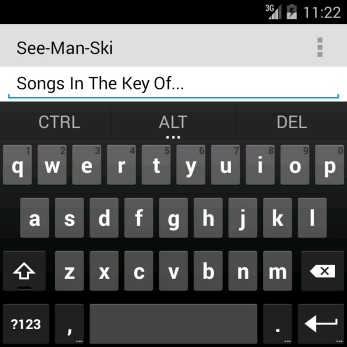 Songs In The Key Of CTRL+ALT+DEL | See-Man-Ski