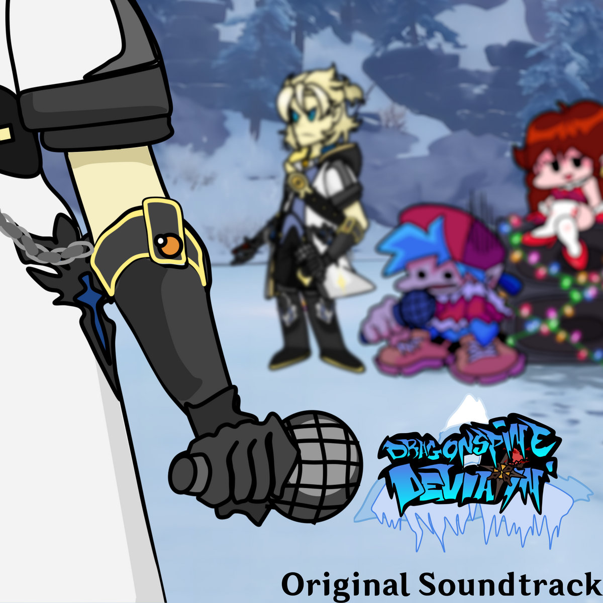 Genshin Funkin': Dragonspine Deviatin' (FNF Mod OST) | Gamenwatch412