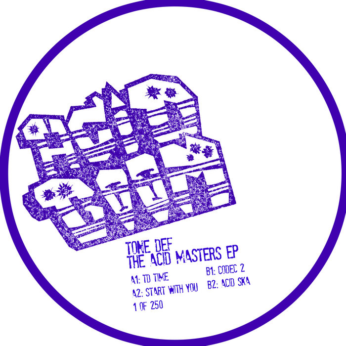 Tone Def – The Acid Masters EP - Acid Boom | Vinyl Fanatiks