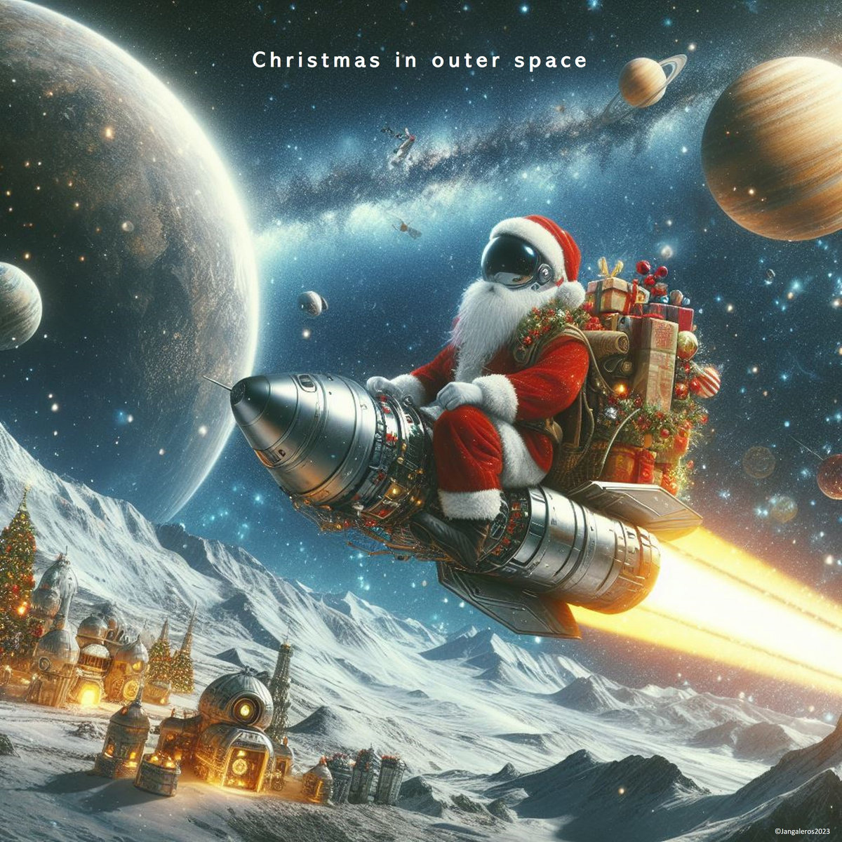 Christmas in outer space | Jangaleros