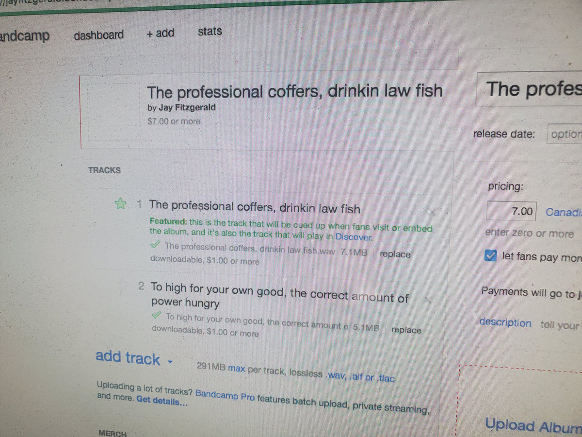 The professional coffers, drinkin law fish | Jay Fitzgerald