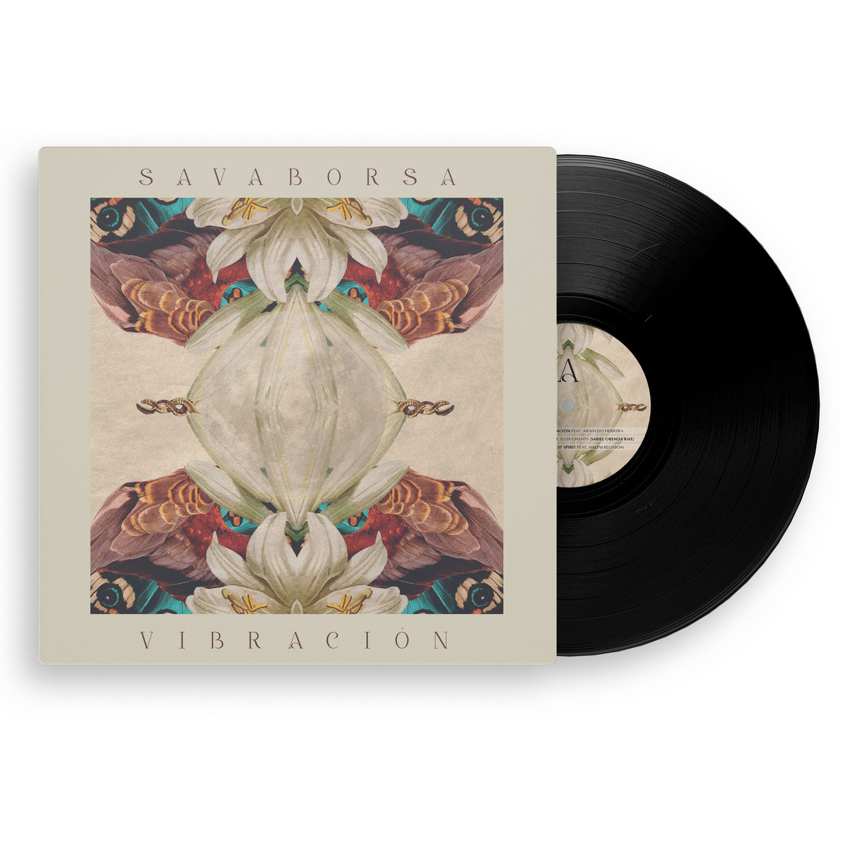 Vibración Vinyl EP 12" | Savaborsa, Arnaldo Herrera, Nalini Blossom ...