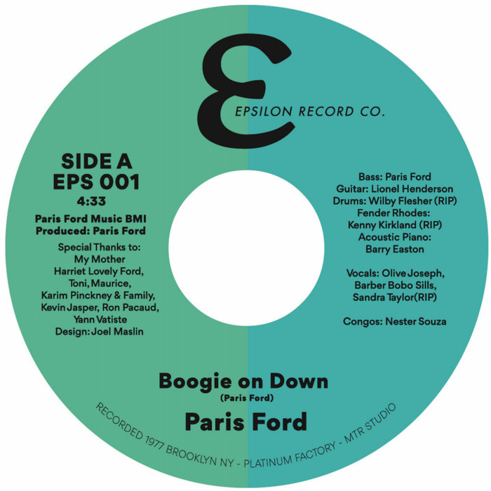 Boogie on Down | Epsilon Record Co.