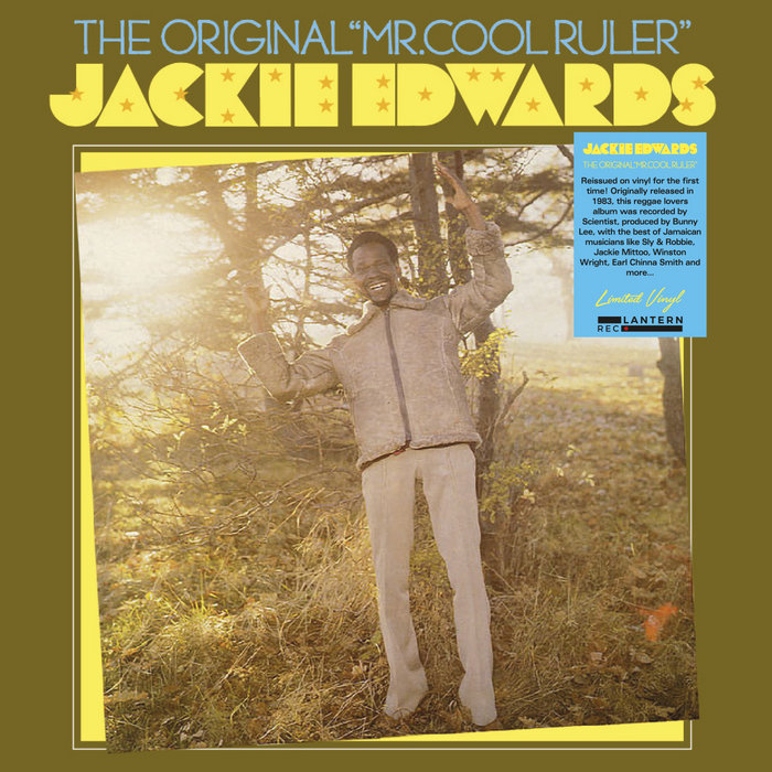 ORIGINAL "MR. COOL RULER" | JACKIE EDWARDS | Lantern Editions
