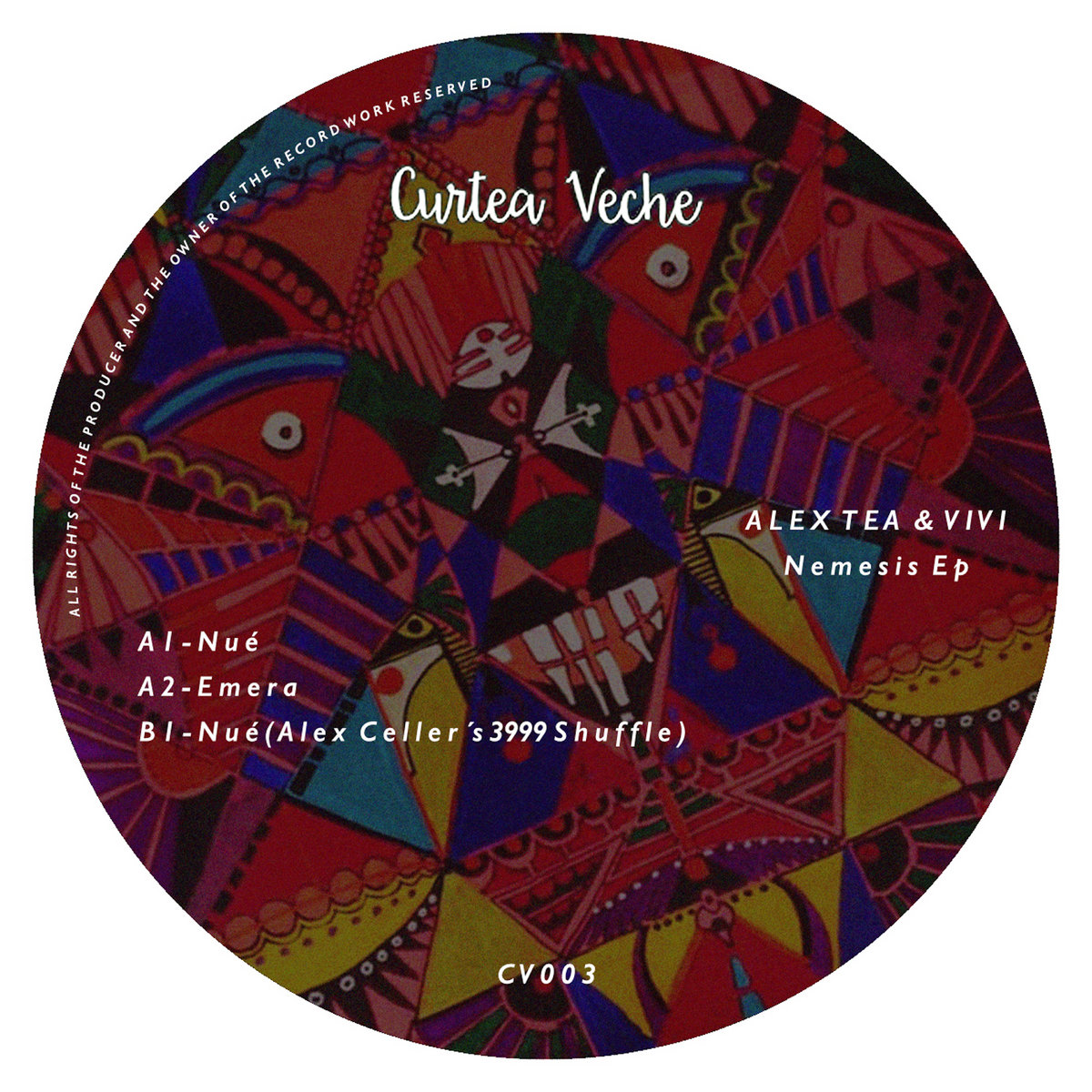 CV003 Alex Tea & Vivi 'Nue EP' inc Alex Celler Remix | OGE Music Group