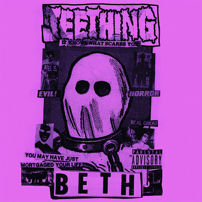 TUPA 55 Teething "Striking Fires / Beth " 7" | Teething | TuPaTuTuPa
