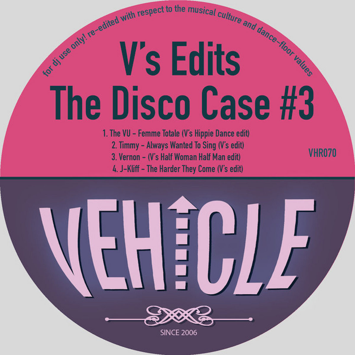 The Disco Case#3 | V's edits