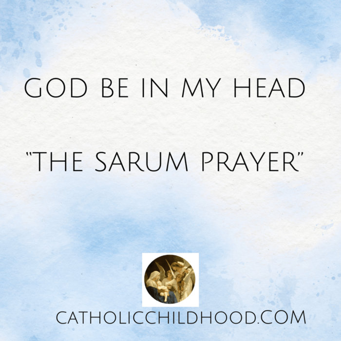 God Be In My Head | Rebecca Sanders