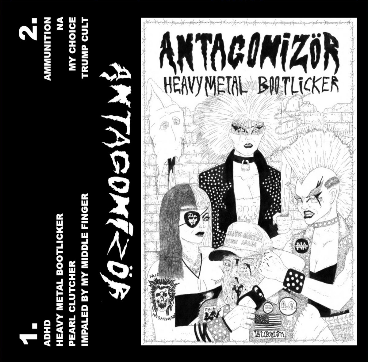 Heavy Metal Bootlicker | Antagonizör | Godless America Records