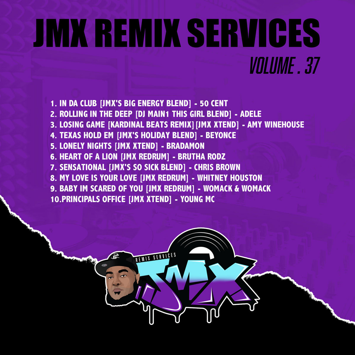 JMX REMIX SERVICES VOLUME.37 | DJ J-MIXX GC