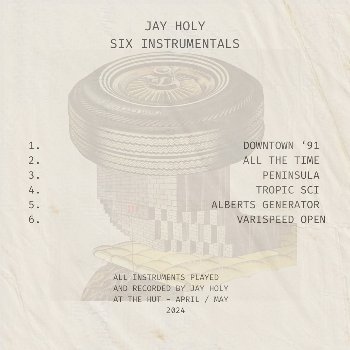 SIX INSTRUMENTALS | JAY HOLY | A Person Disguised As People