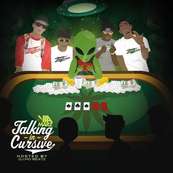 Talking In Cursive | Via Marz