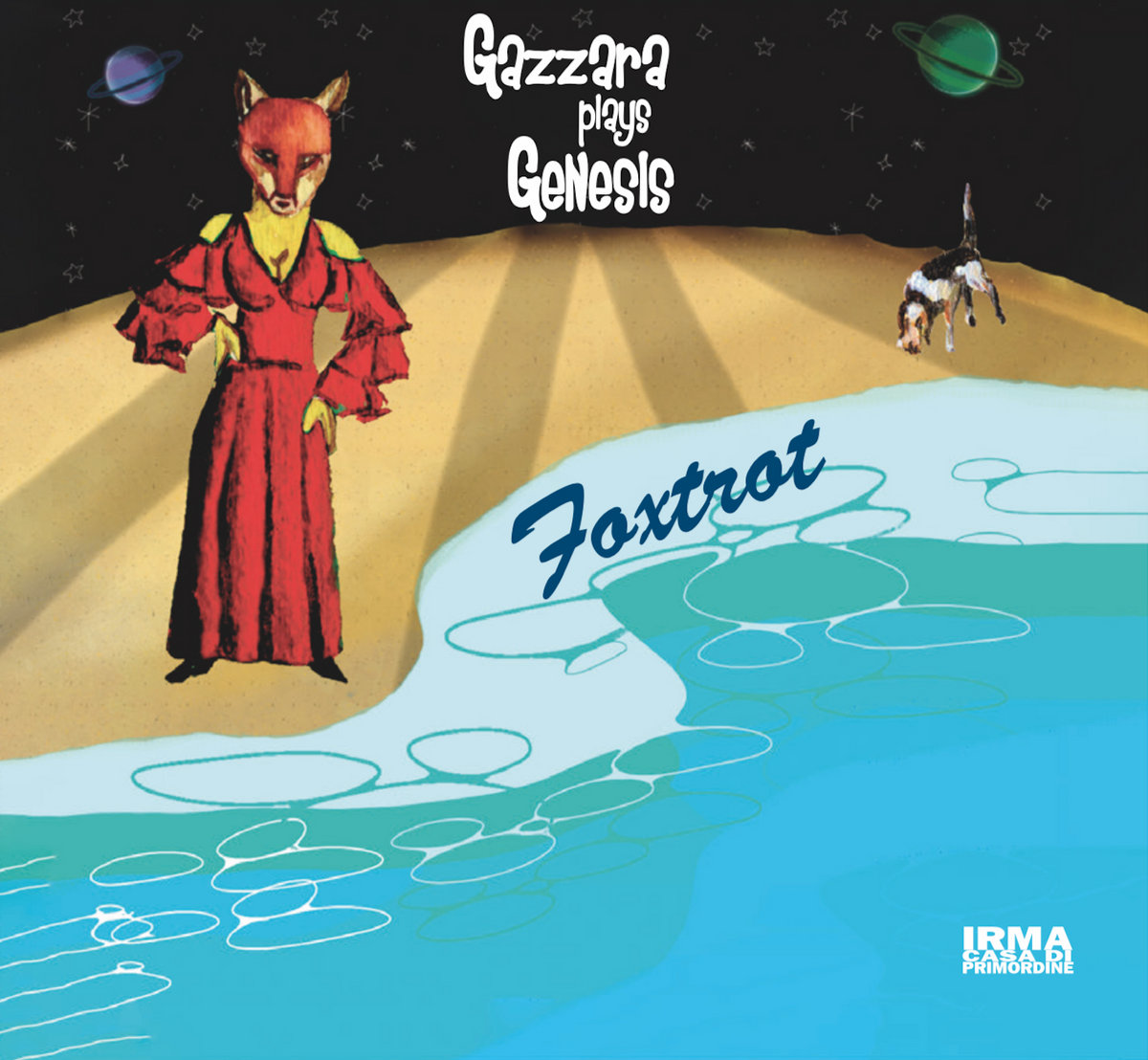 Genesis Foxtrot Album Cover