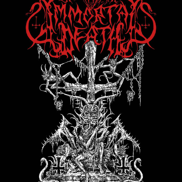 Crucified on the Throne of satan - ep 2023 | Immortal death