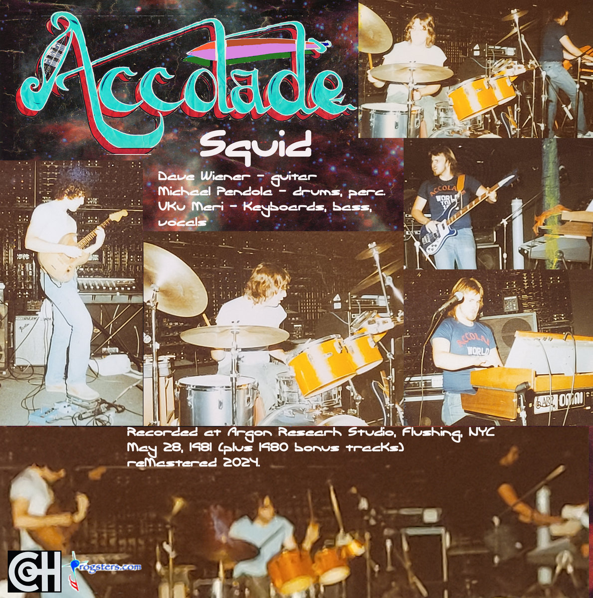 Squid | Accolade | Progsters (assorted bands)