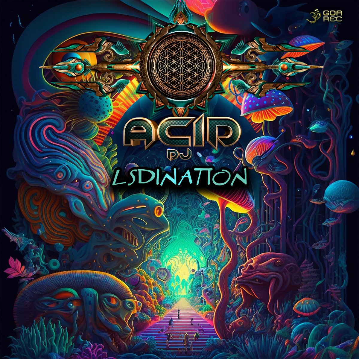Acid Dj - LSDination (geoep388 - Geomagnetic) | Geomagnetic Records