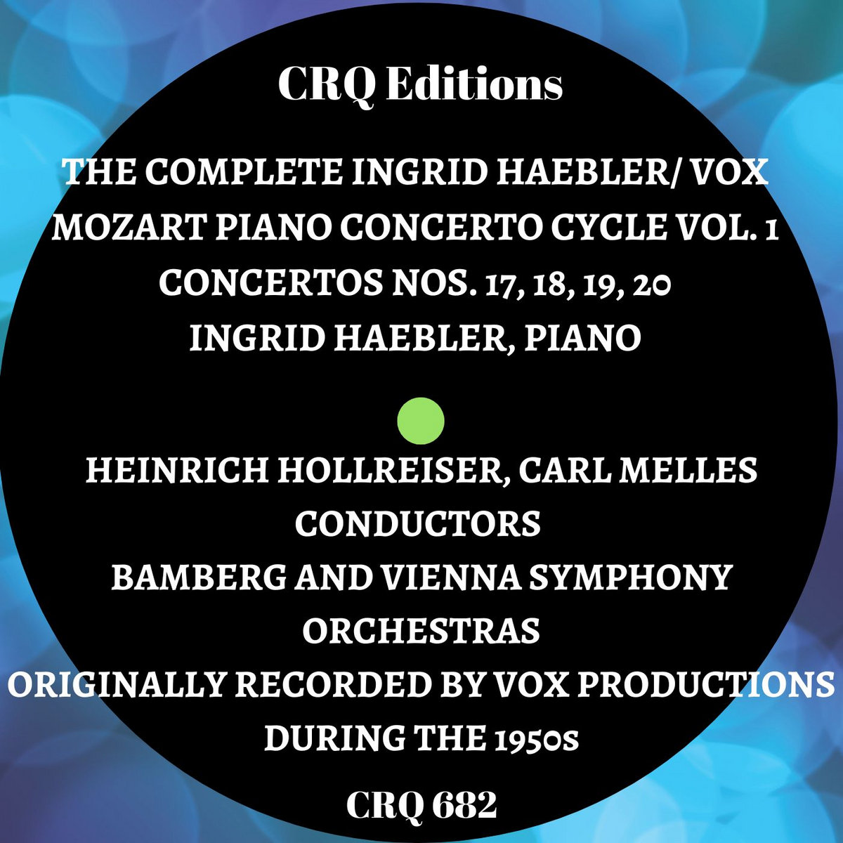 Track 1: Mozart PC 17 Movt 1: Allegro | INGRID HAEBLER, PIANO | CRQ ...