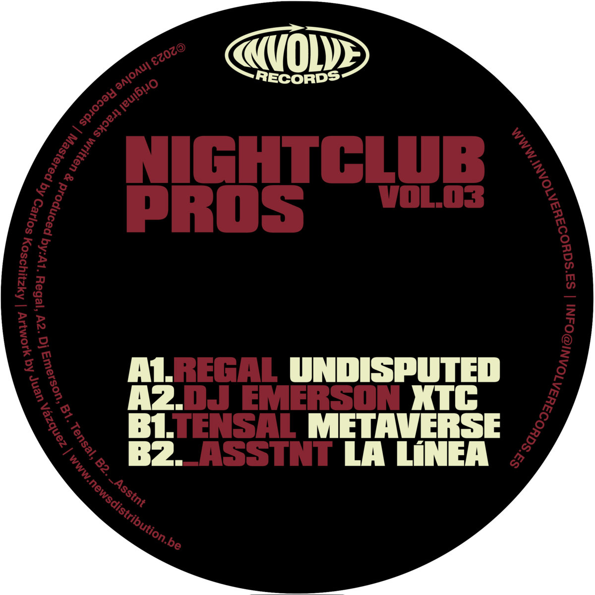Vol.3 (Regal, DJ Emerson Tensal, _Asstnt) | Nightclub Pros | DJ Emerson