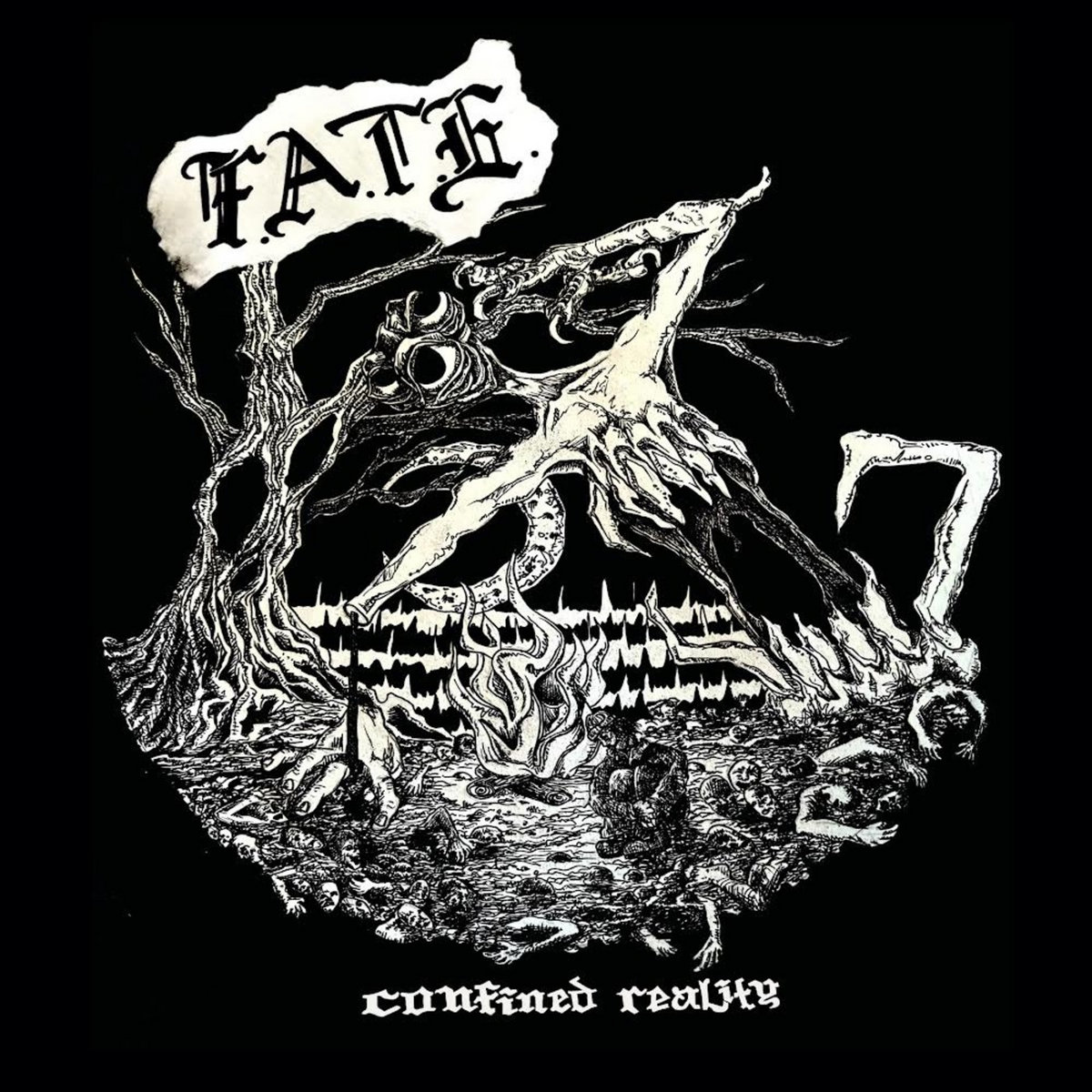 F A T E Confined Reality Ep F A T E Grindwar Records