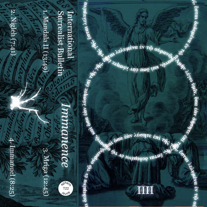 Immanence | International Surrealist Bulletin