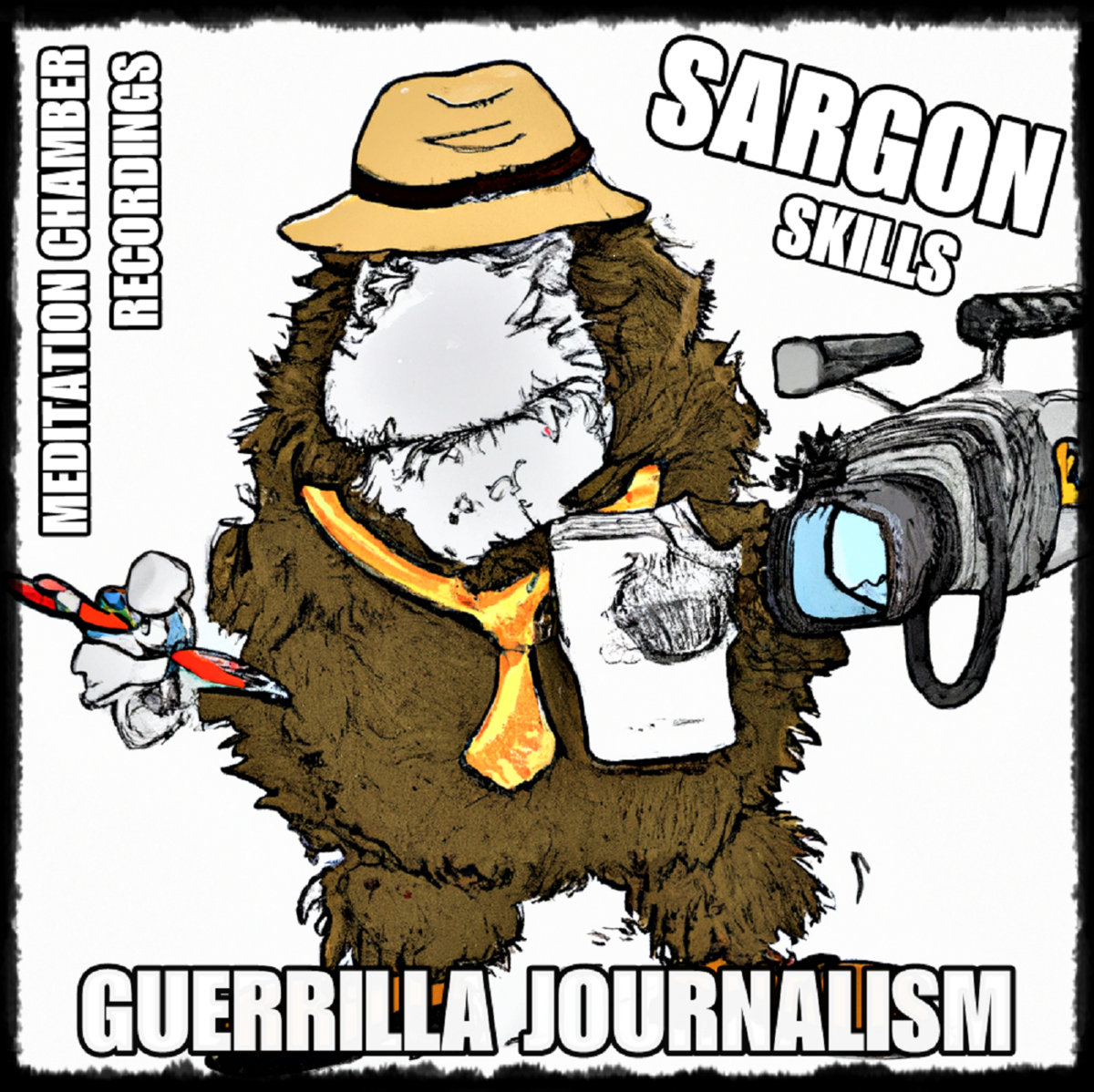 Cartoon King Sargon
