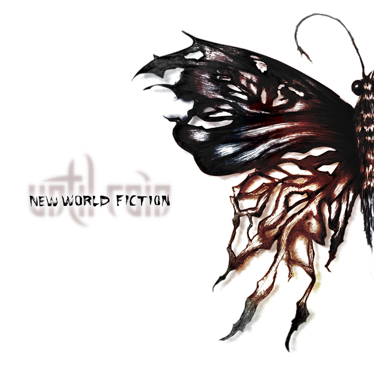 Broken Butterfly Wing Drawing