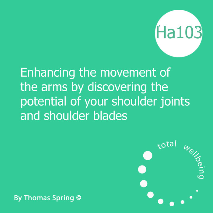 Ha103 Working with one arm and both shoulder joints/blades | Totalwellbeing
