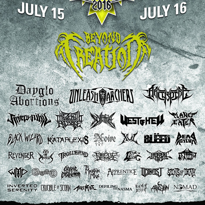 Armstrong MetalFest 2016 - Mountain Moshpit Vol. 1 | Armstrong MetalFest