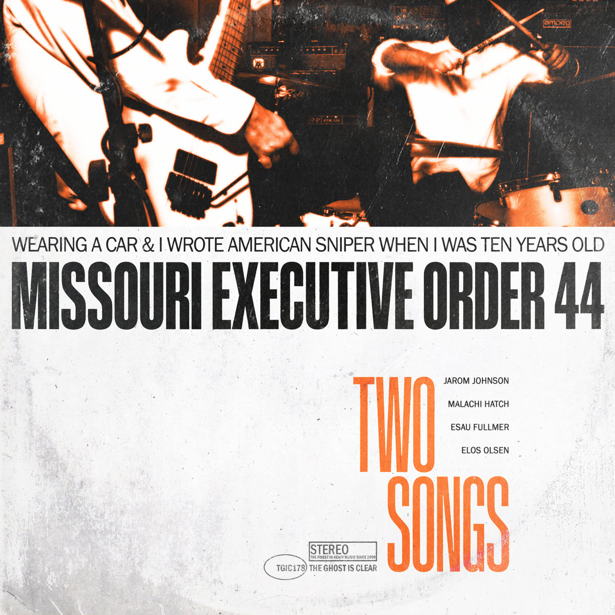 Two Songs | Missouri Executive Order 44 | The Ghost Is Clear Records