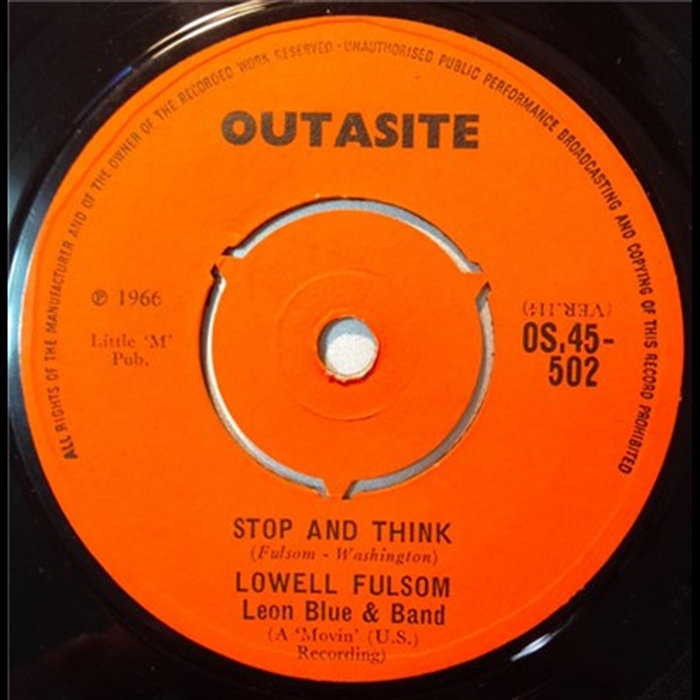 Stop And Think | Lowell Fulsom