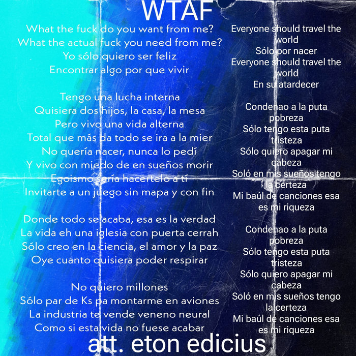 WTAF | 0N3TR1B3 | Malcolm Báez