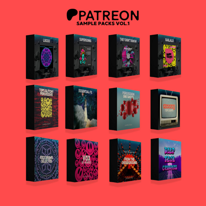 Patreon sample packs Vol.1 | Diego Bustamante