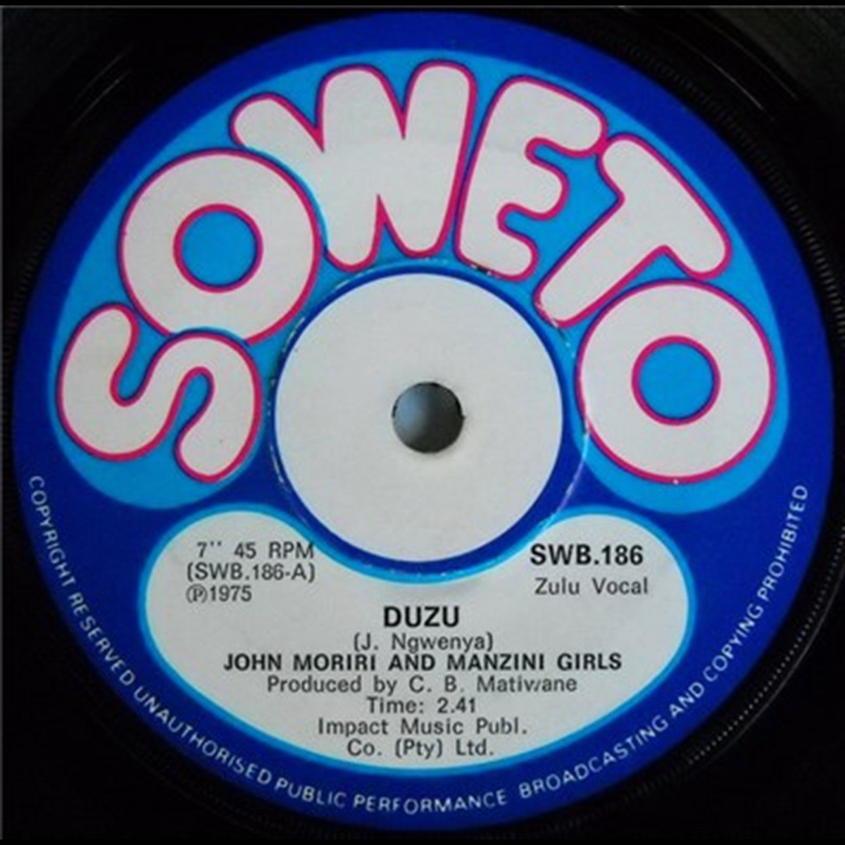 Duzu Sicholo Sami | John Moriri & Manzini Girls