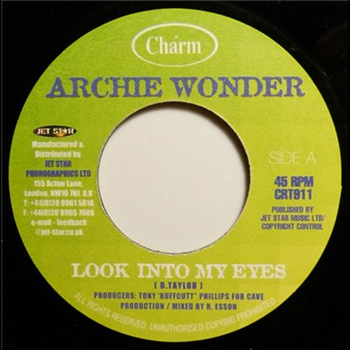 Look Into My Eyes | Archie Wonder