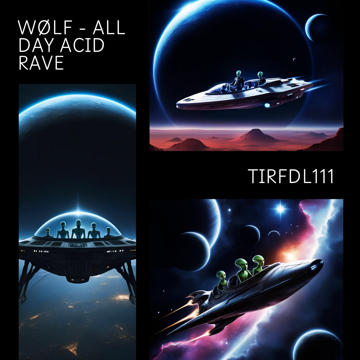 WØLF - All Day Acid Rave [TIRF111] | Tracks Insanas Records