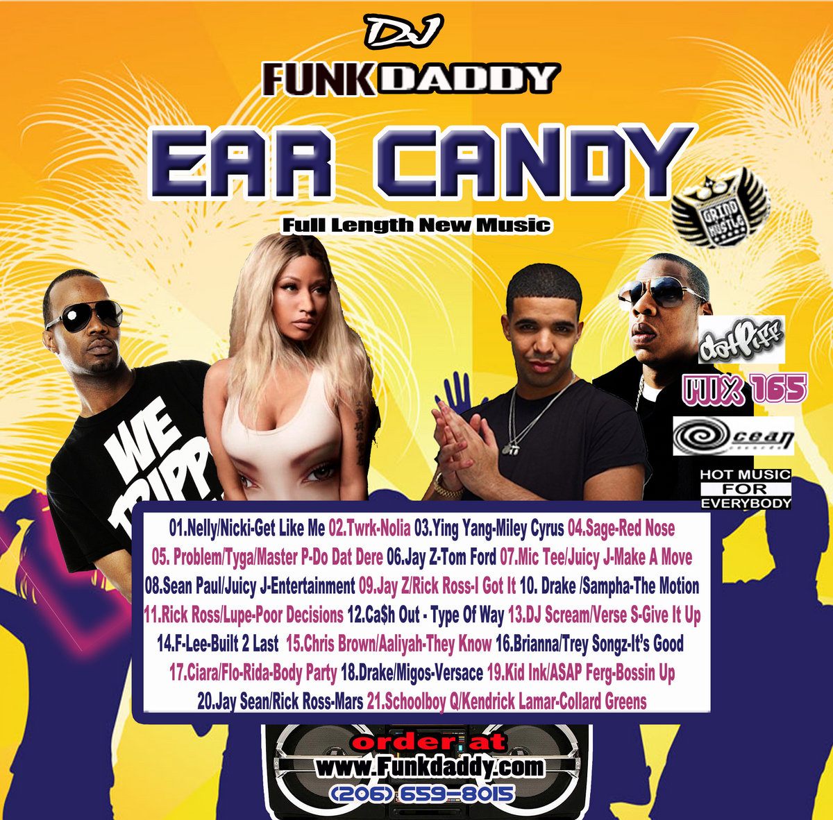 Mix 165 Ear Candy | DJ Funk Daddy | Funk Daddy