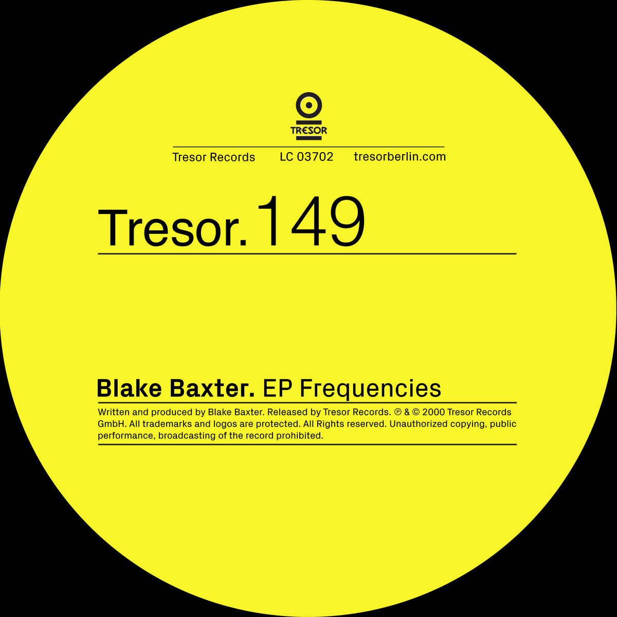 Dream Sequence | Blake Baxter | Tresor Records