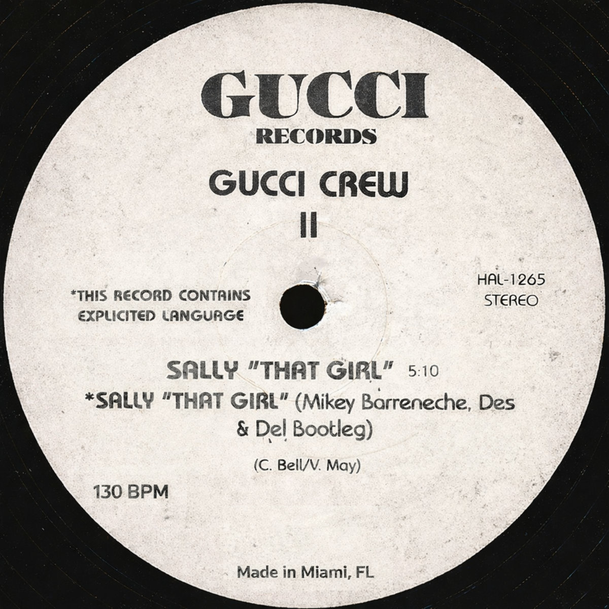 Gucci Crew II - Sally (Mikey Barreneche, Des & Del Bootleg) | Mikey ...